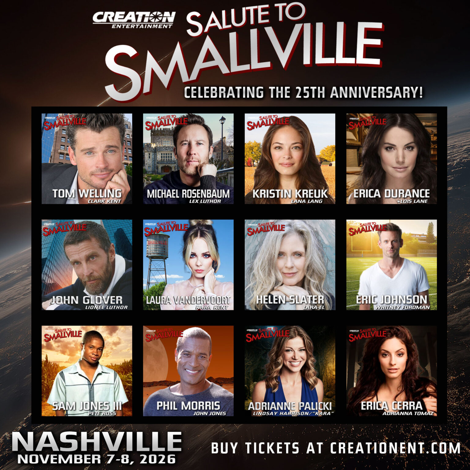 Kristin Kreuk Joins The 25th Anniversary Smallville Convention ...